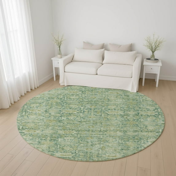 Addison Rugs Mayfield Premium Machine Washable Transitional Modern Aloe ...