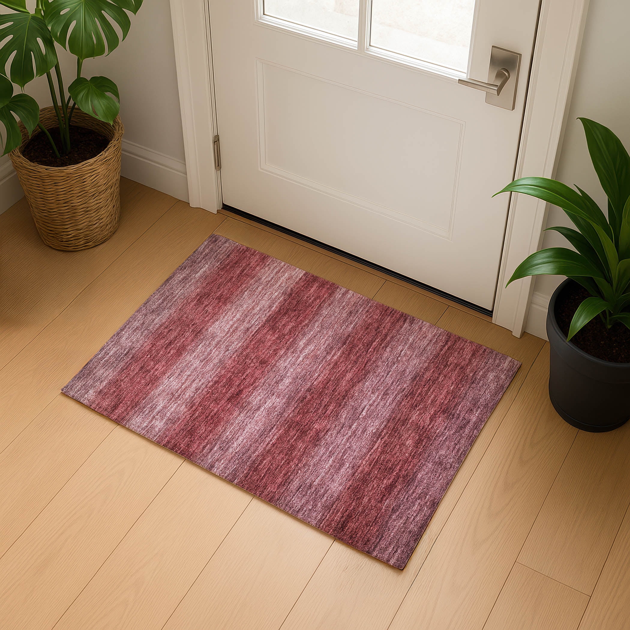 Addison Rugs Mayfield Premium Machine Washable Transitional Stripe ...