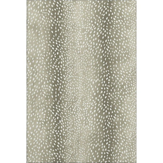 Addison Rugs Mayfield Washable Animal Skin Pattern Antelope Fawn ...