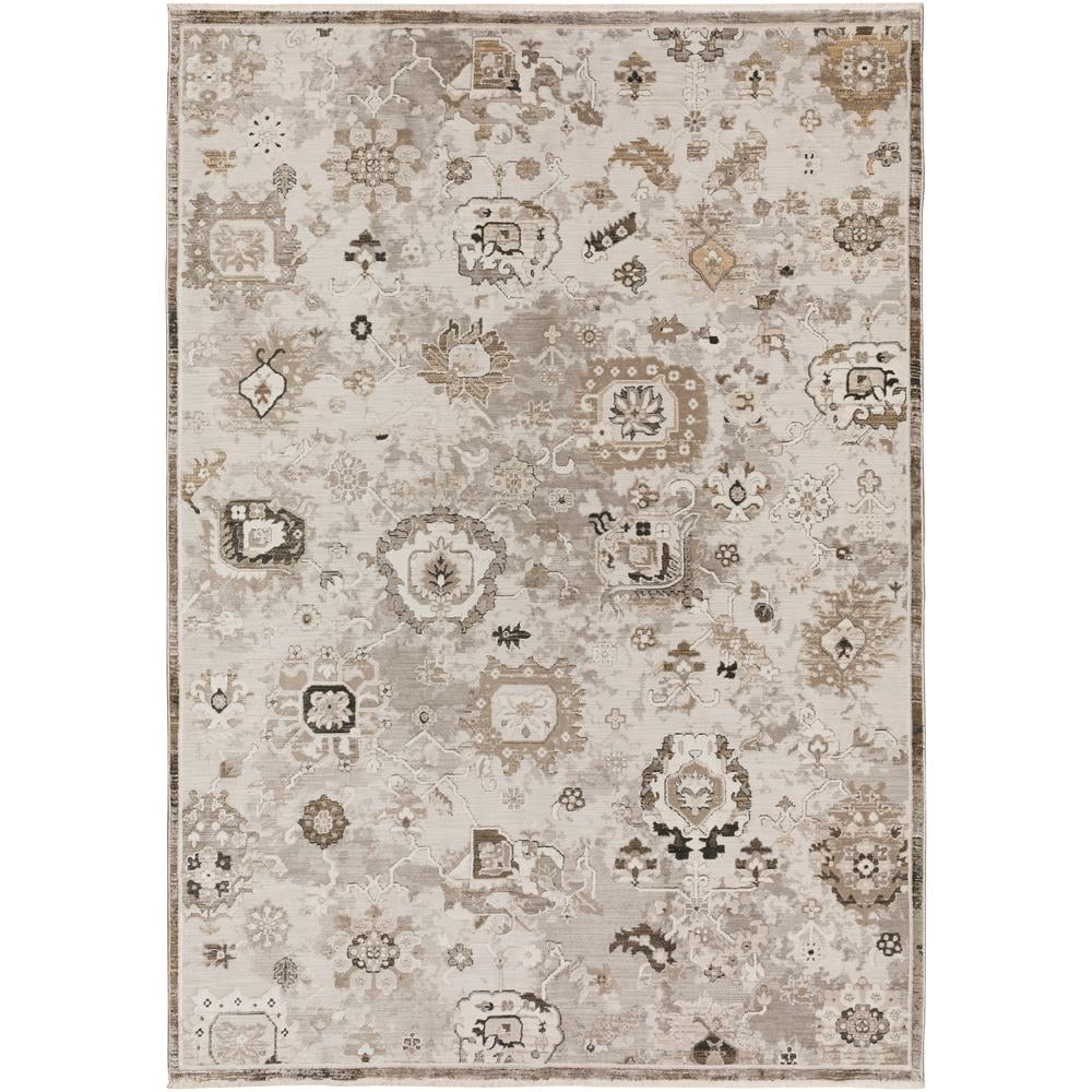 Addison Rugs Nelson Traditional Distress Machine Made Rug 5' 3" x 7' 8 ...