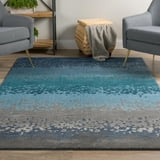 Addison Rugs Thurston 5'3" x 7'7" Dynamic Stripe Fabric Area Rug in ...
