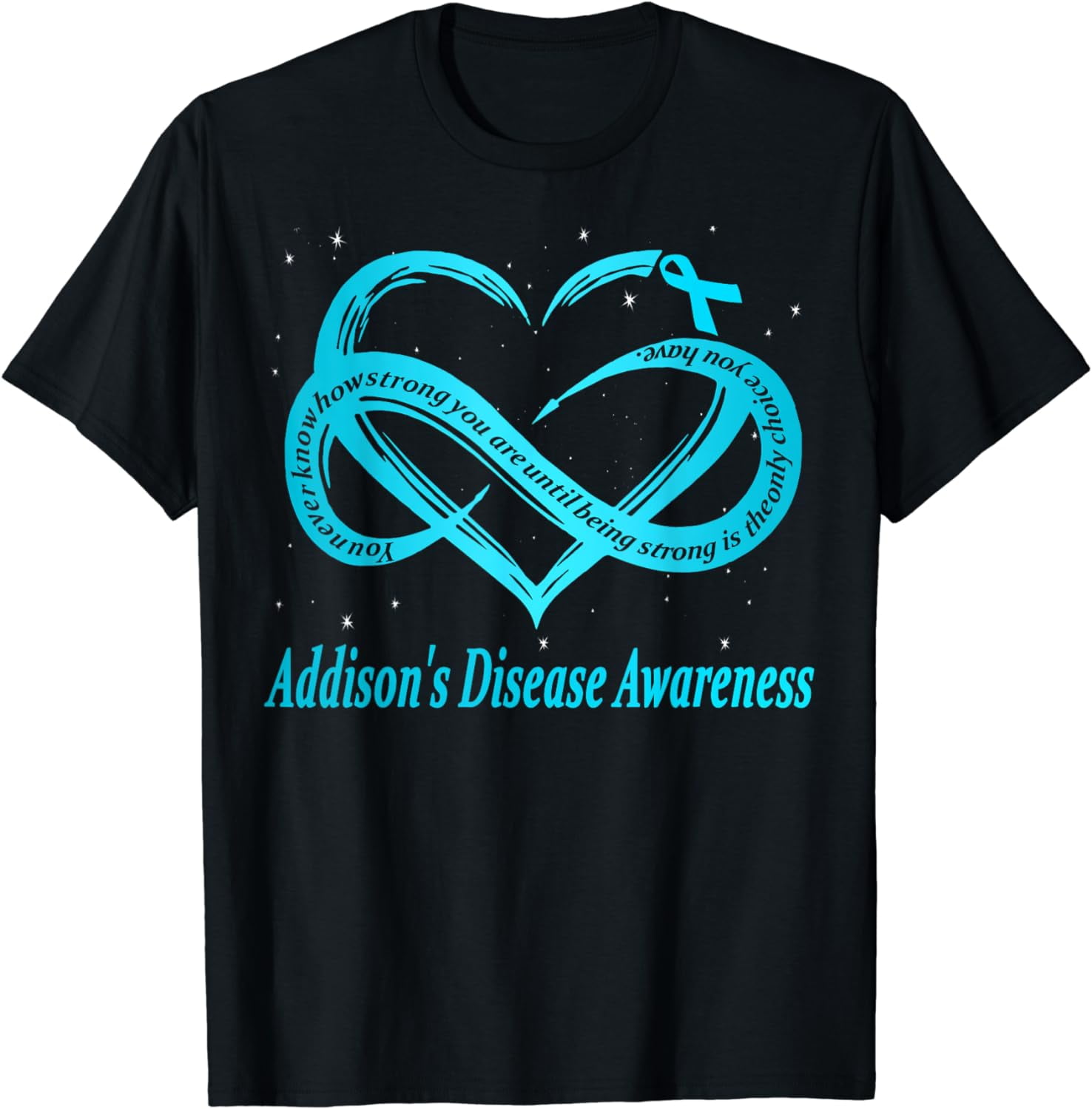 Addison's Disease Warrior T-Shirt - Walmart.com