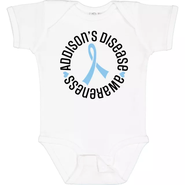 Addisons Disease Awareness Month Support Ribbon Baby Bodysuit Adrenal ...