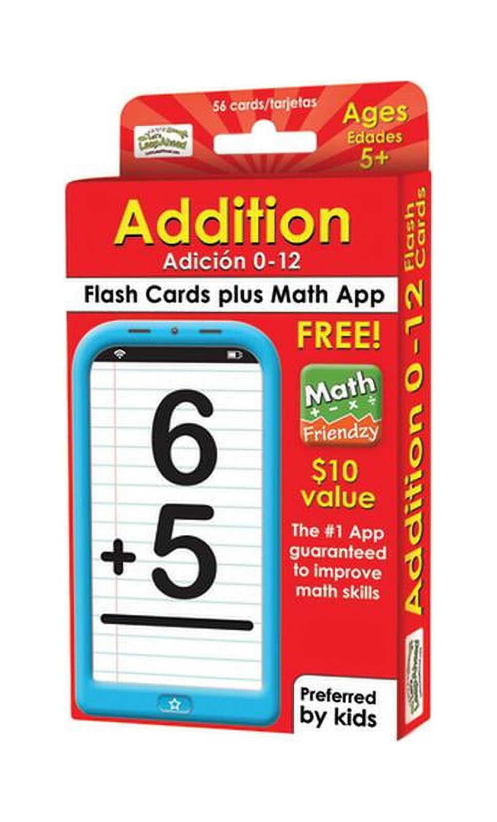 Addition 0-12 Flash Cards (Other) - Walmart.com