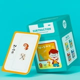Addition & Subtraction Flash Cards Set for Kids Ages 4-8 – Math Flash ...