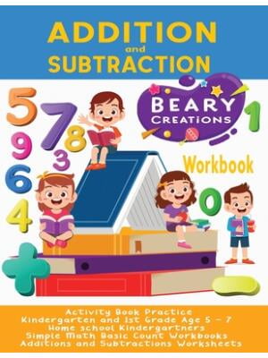 Addition and Subtraction Workbook : Activity Book Practice Kindergarten ...