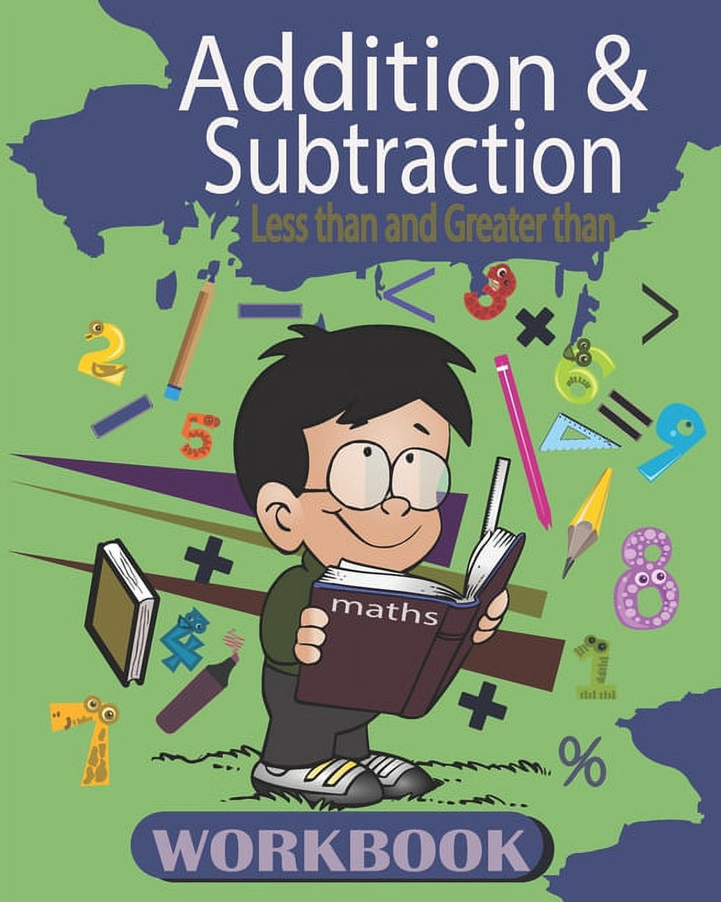 Addition and Subtraction: Workbook , Math Basics for kids age 3-5 ,25 ...