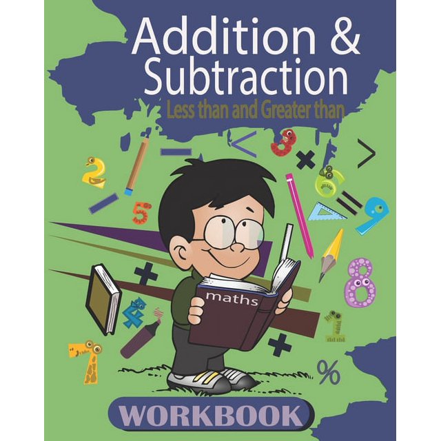 Addition and Subtraction: Workbook , Math Basics for kids age 3-5 ,25 ...