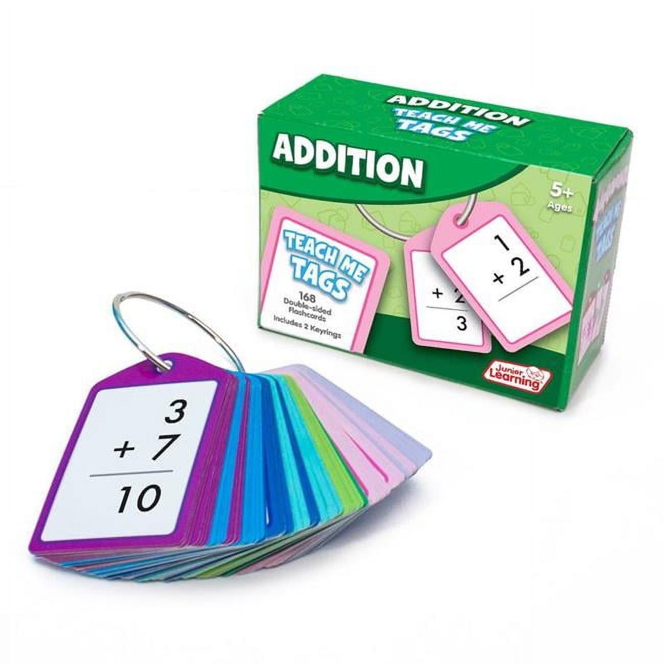Addition Teach Me Tags Junior Learning for Ages 5+ Kindergarten ...