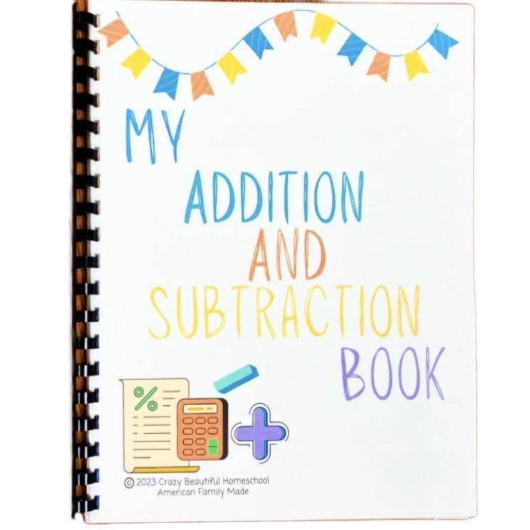 Addition and subtraction dry erase workbook. Kindergarten - 2nd grade learning activities ...