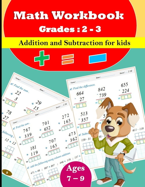 Addition and subtraction for kids - Grades: 2 - 3: 86 Pages With Answer ...