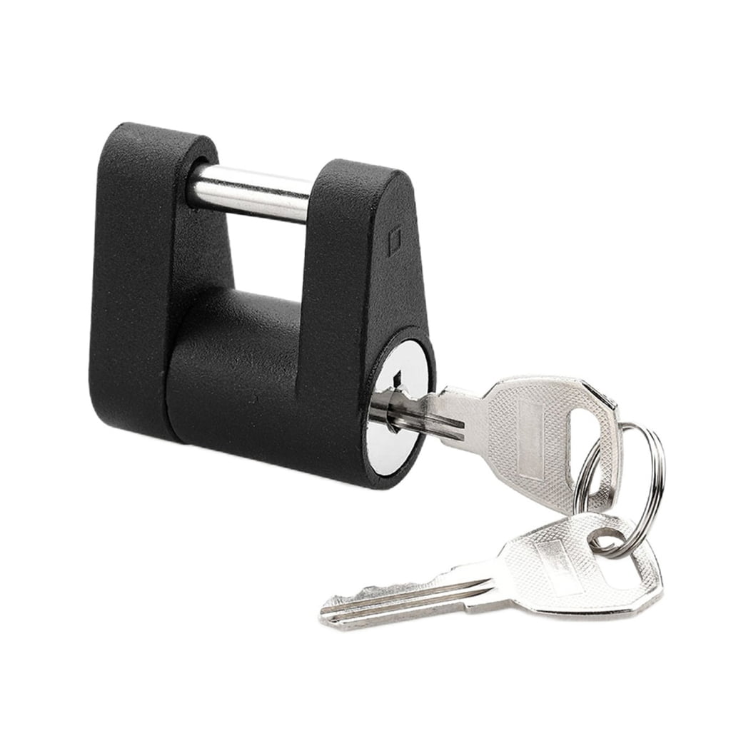 Additional 1/4 Trailer Security Lock Metal Mixture Construction Smooth ...