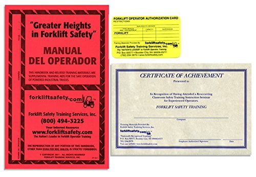 Additional Forklift Safety Certification Training Materials - Forklift ...