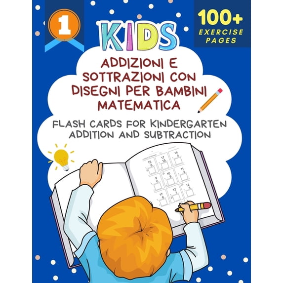 Addizioni E Sottrazioni Con Disegni Per Bambini Matematica Flash Cards ...
