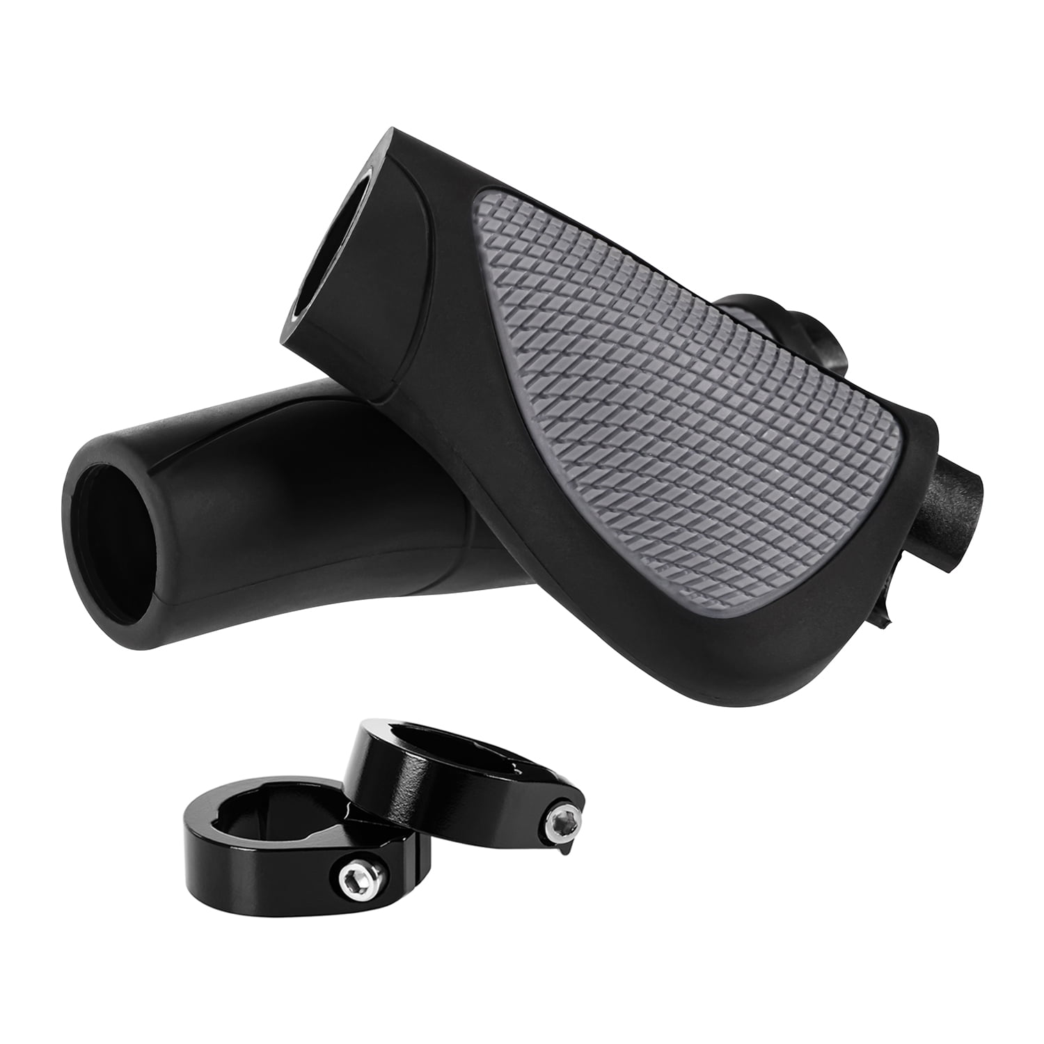 Addmotor 1 Pair Bike Grips, Ergonomic Bicycle Handlebar Grips, Anti ...