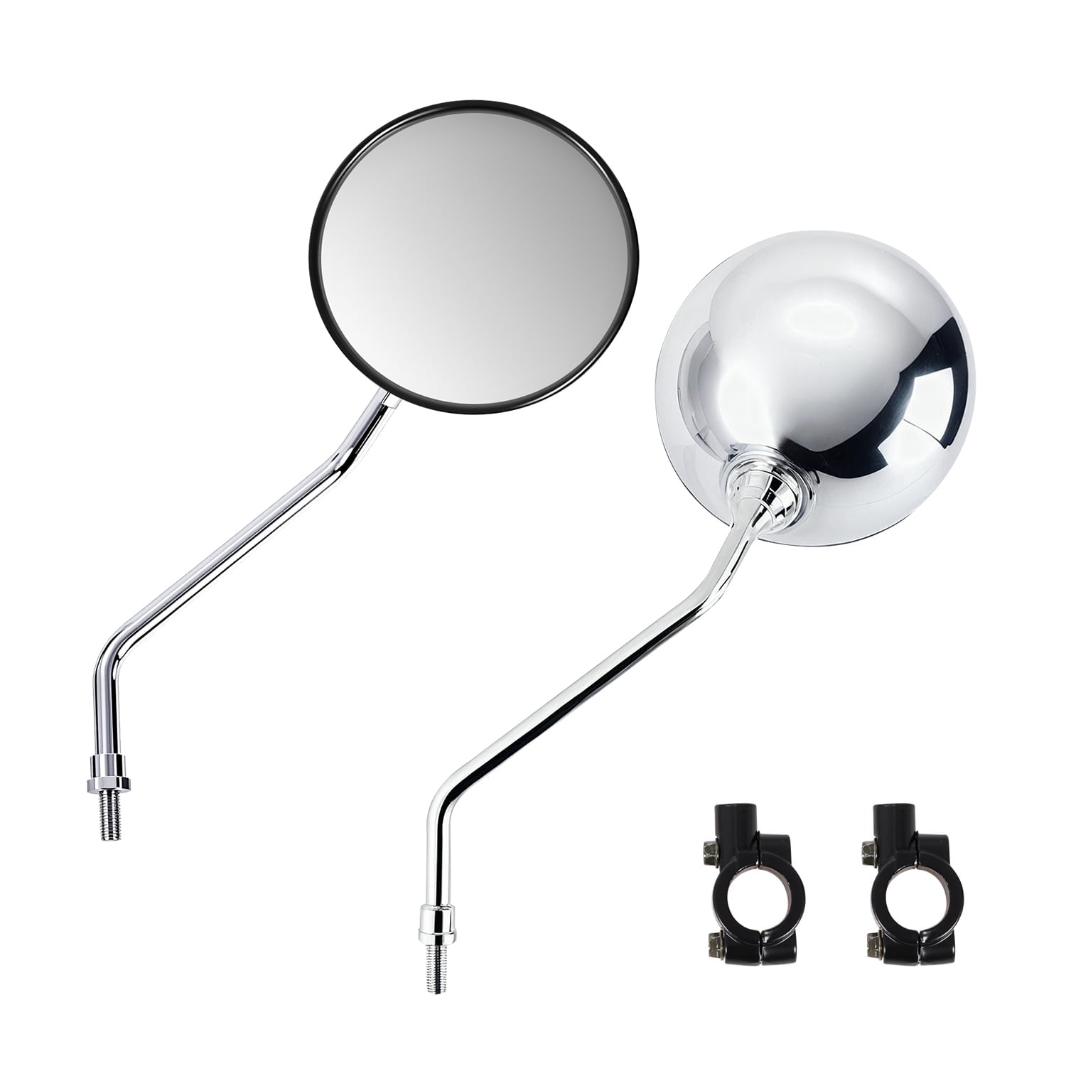 Addmotor Bike Mirror, Universal Adjustable Bicycle Mirrors for 7/8inch ...