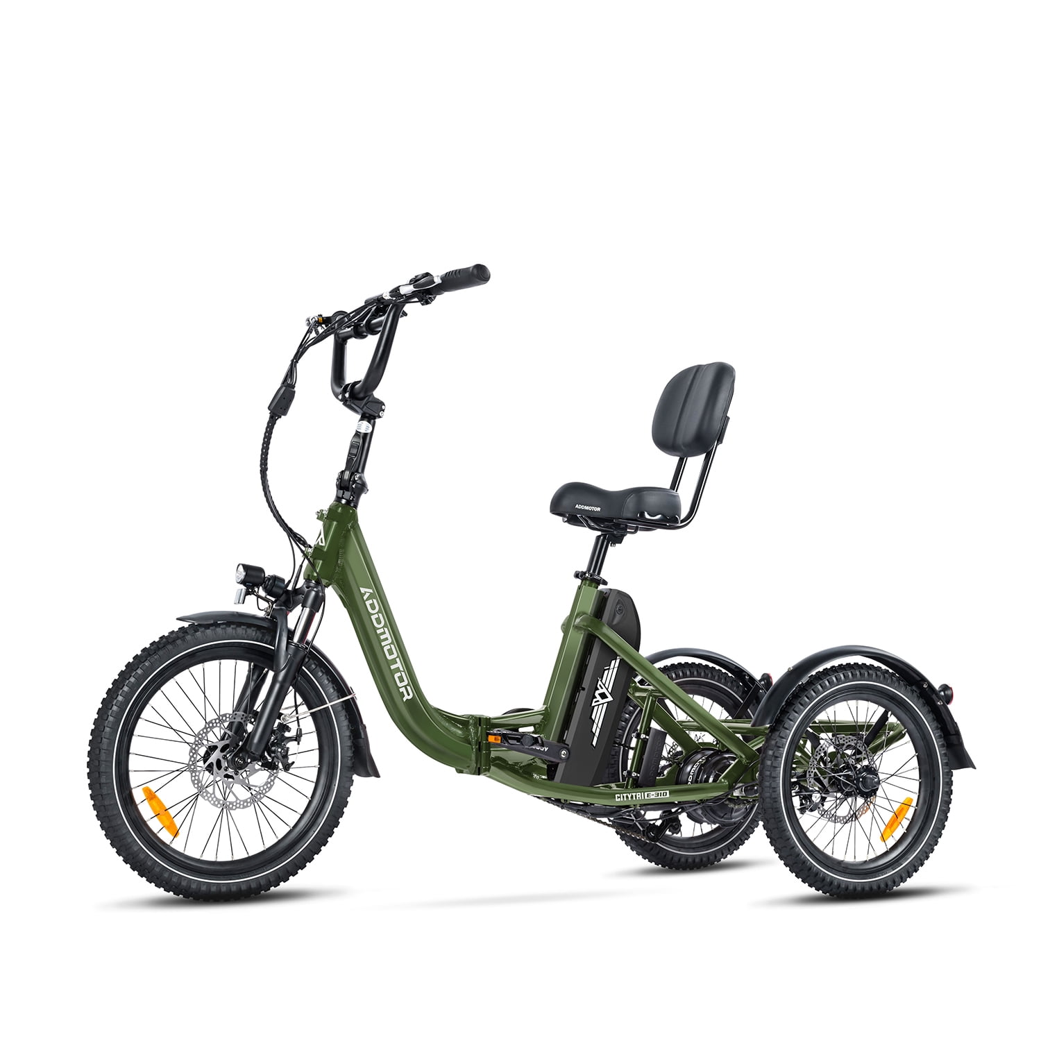 Addmotor CITYTRI E-310 Electric Trike,750W (Peak 1400W) 90Miles ...