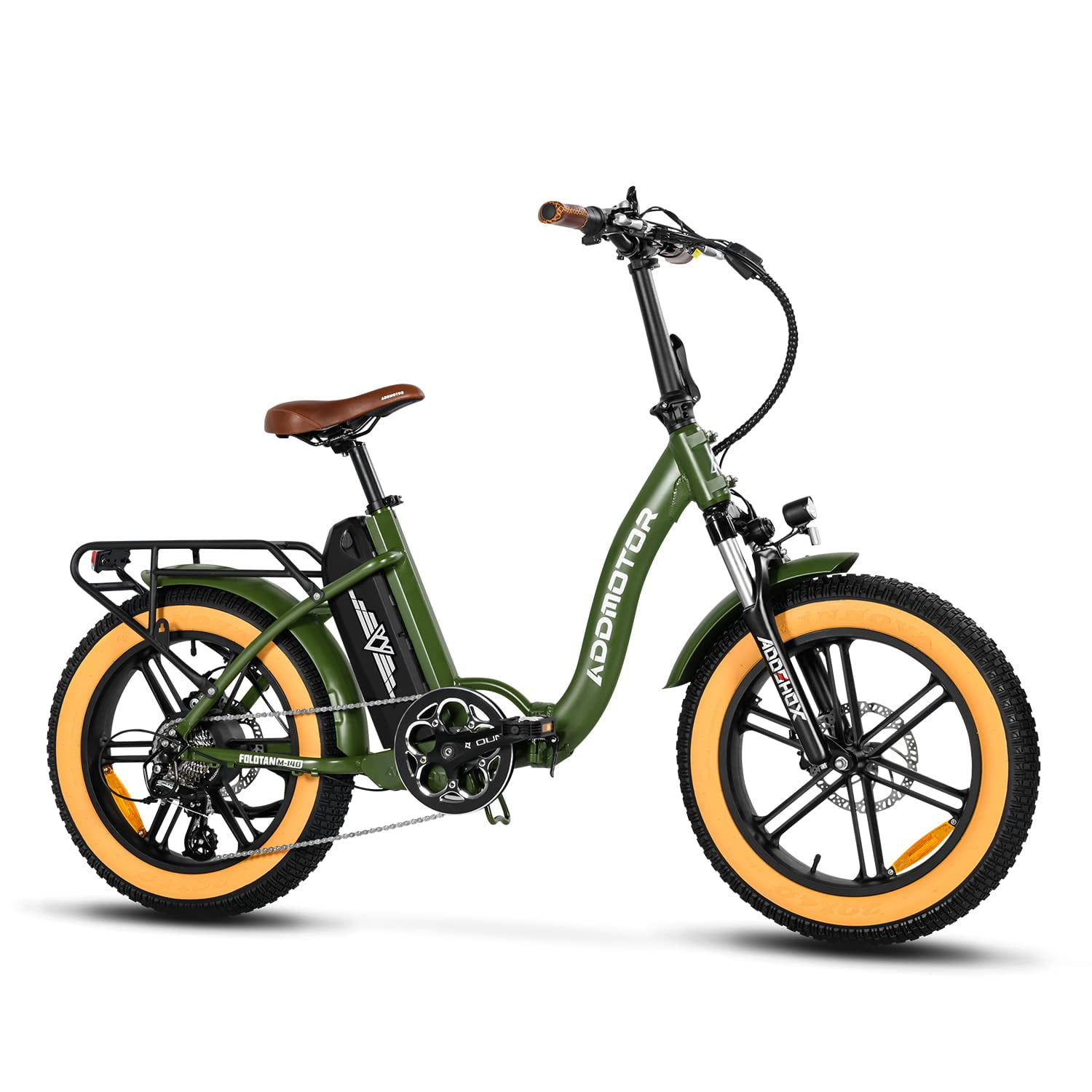 Addmotor Electric Bike for Adults, Foldable Step-Thru Electric Bike ...