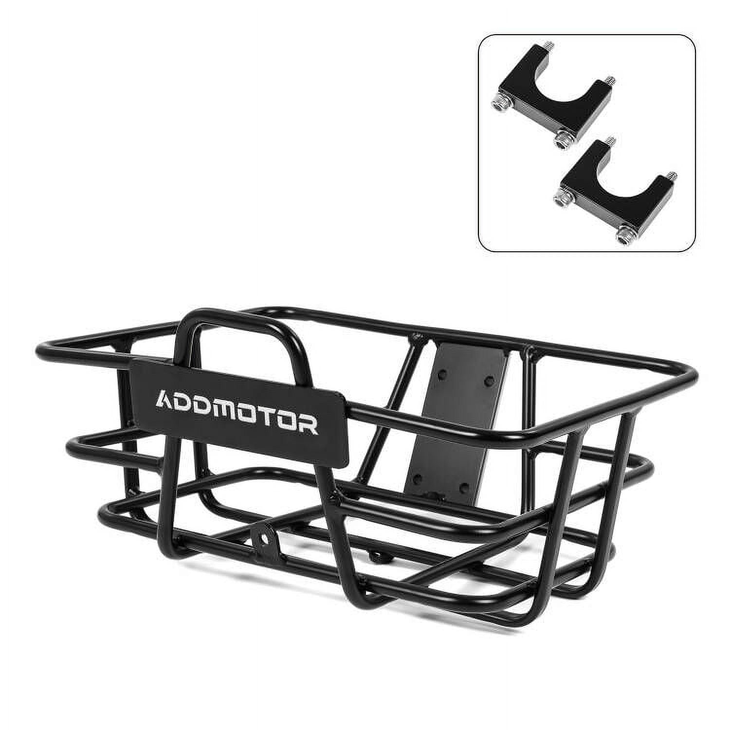 Addmotor Electric Bike Metal Front Basket Small, Not Fit for M-70 M-360 ...