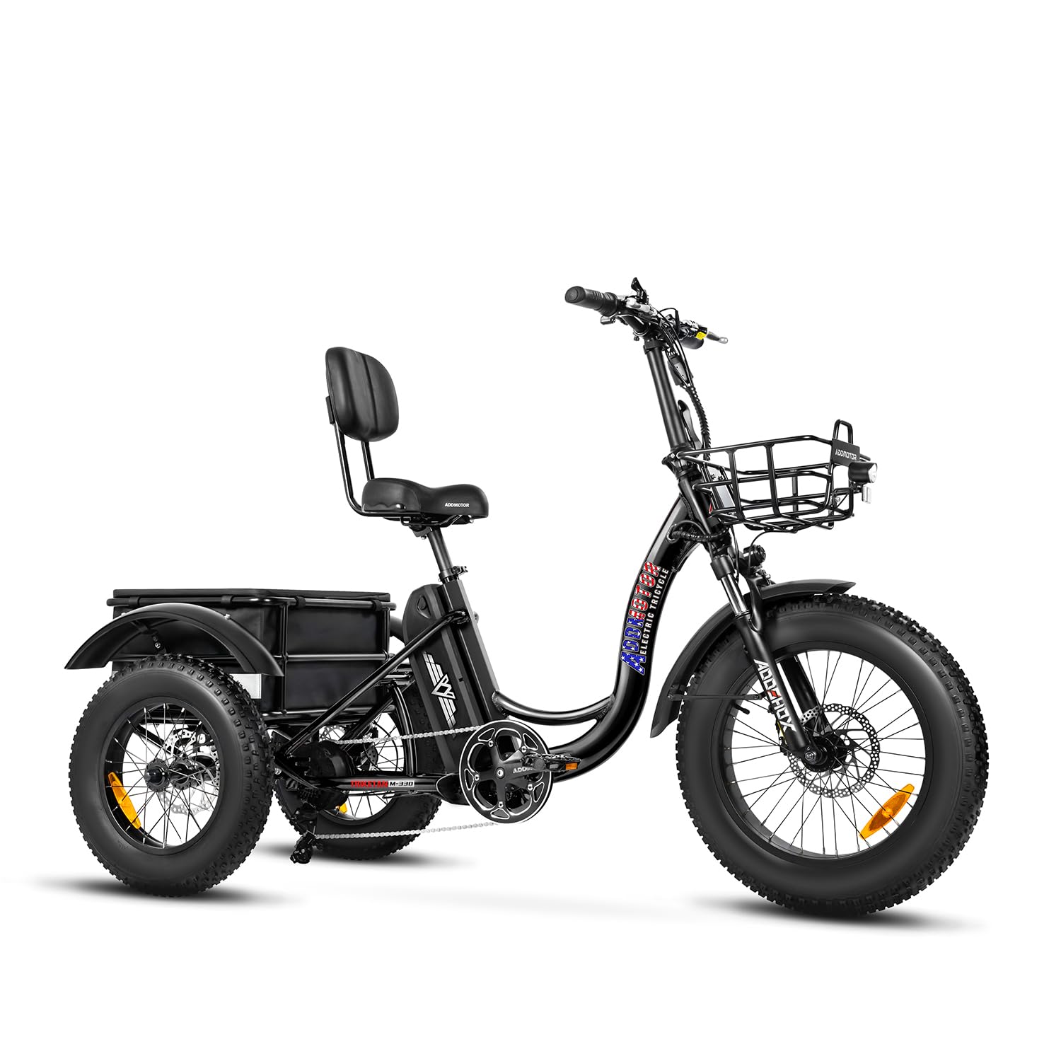 Fat Tire Adult Senior Electric Trike Tricycle Scooter - Walmart.com