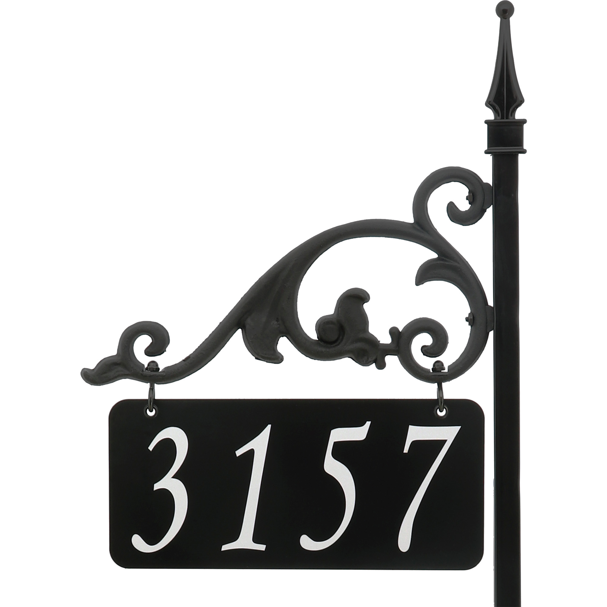 Address America USA Handcrafted Annandale Double-Sided Reflective ...