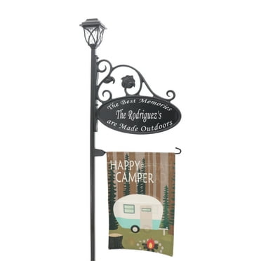 Address America USA Handcrafted, Double-Sided Reflective Oak XL Address ...