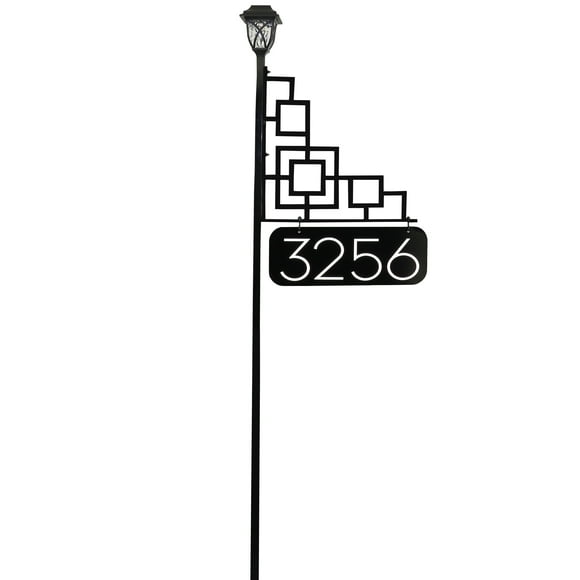 Solar Powered Address Signs
