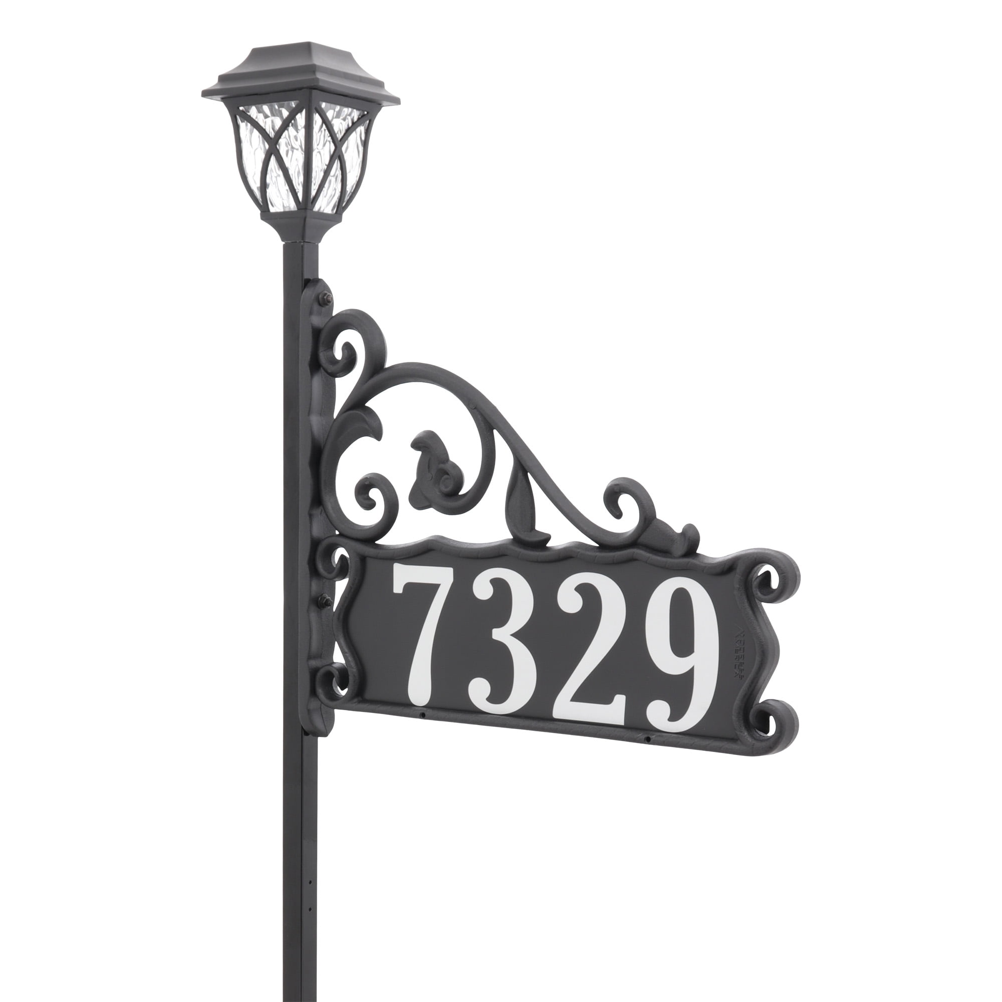 Address America USA Handcrafted Double-Sided Reflective Address Sign ...