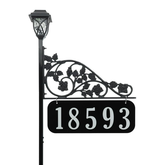 Solar Powered Address Signs