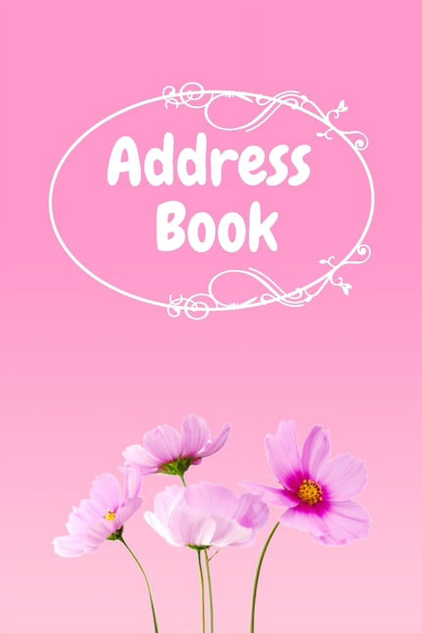 Address Book: : Pink Flower Notebook Perfect for Keeping Track of ...