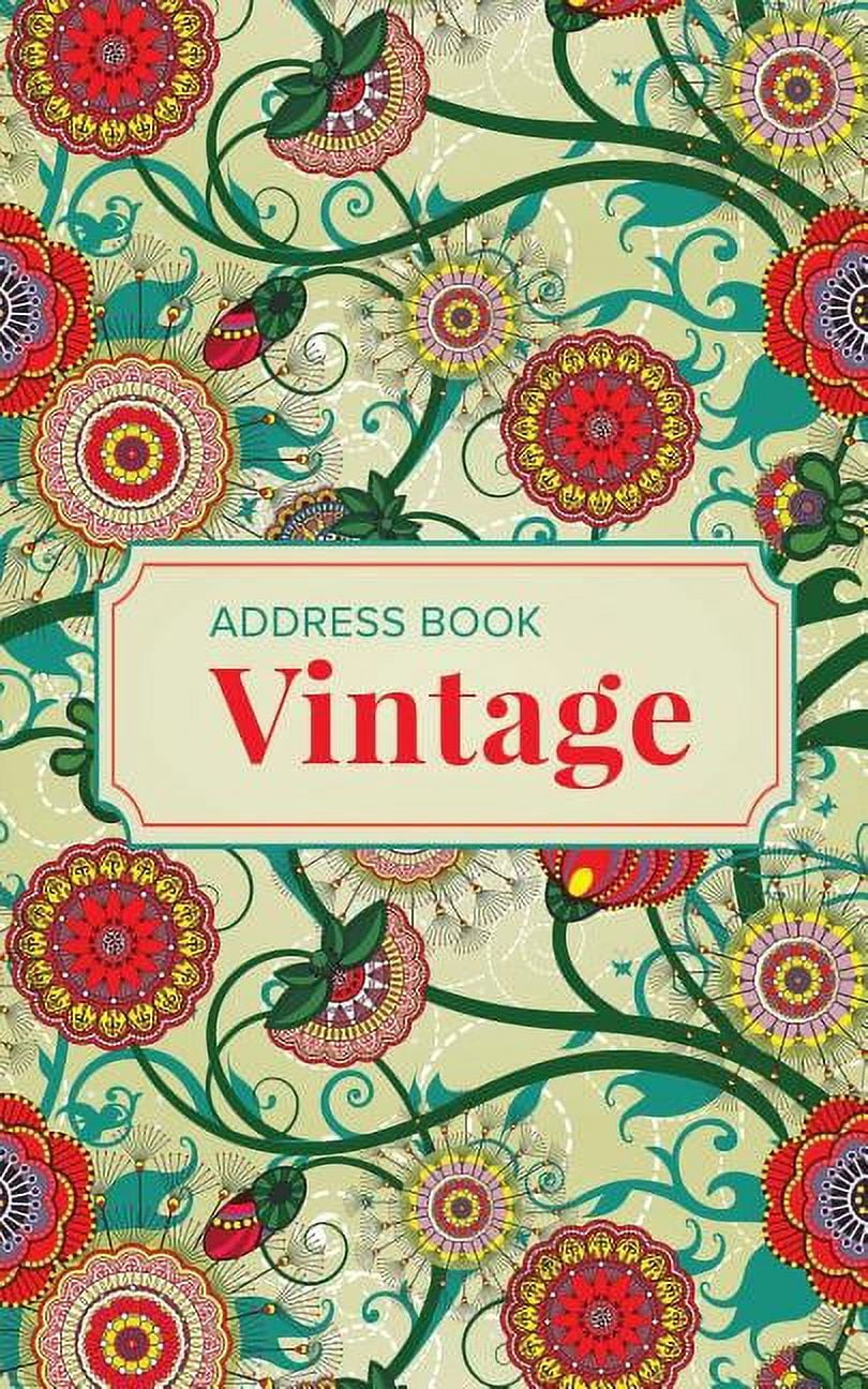 Address Book Vintage (Paperback) - Walmart.com