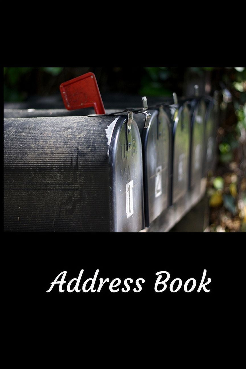 Address Book : With Alphabetical Tabs, For Contacts, Addresses, Phone ...