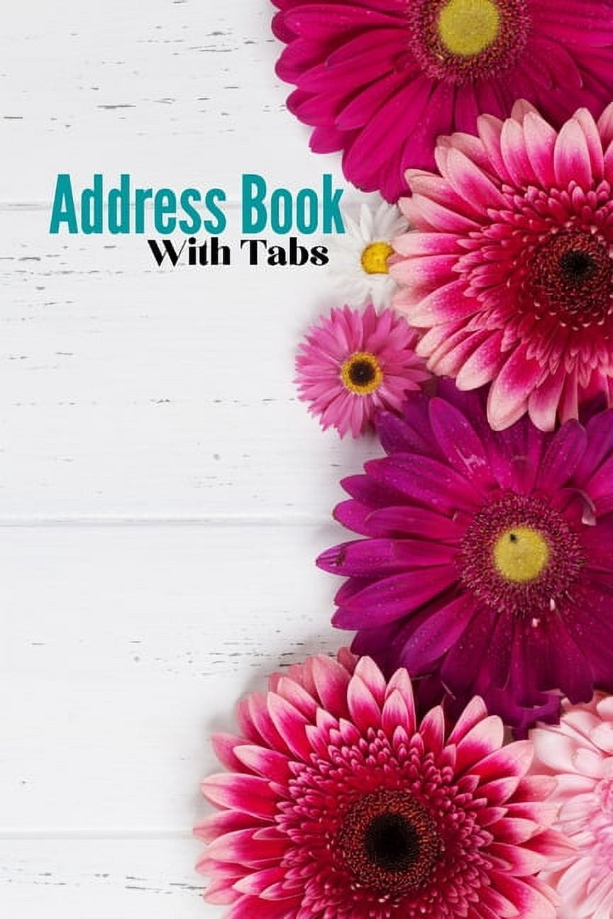 Address Book With Tabs, (Paperback) - Walmart.com