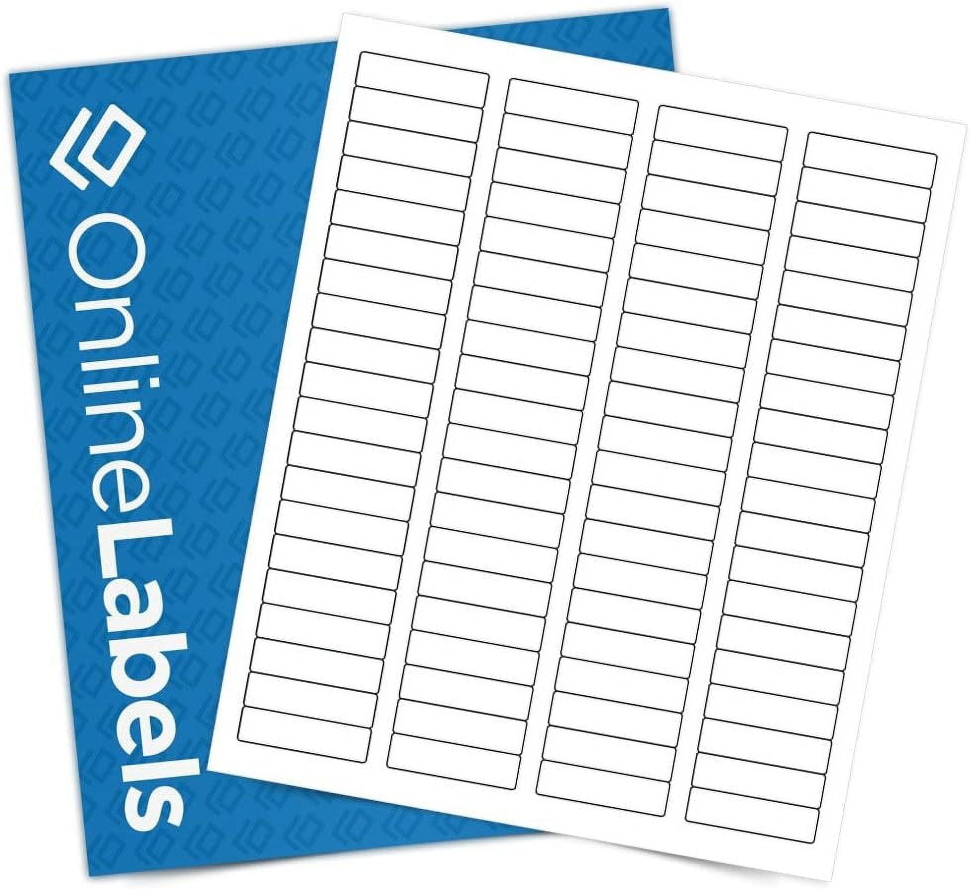 Address Labels - 1.75 x 0.5 - Pack of 40,000 Labels, 500 Sheets ...