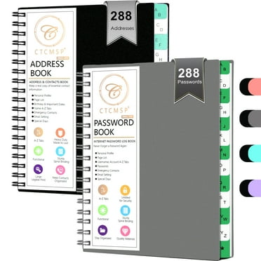 Rose Garden Large Address Book - Walmart.com