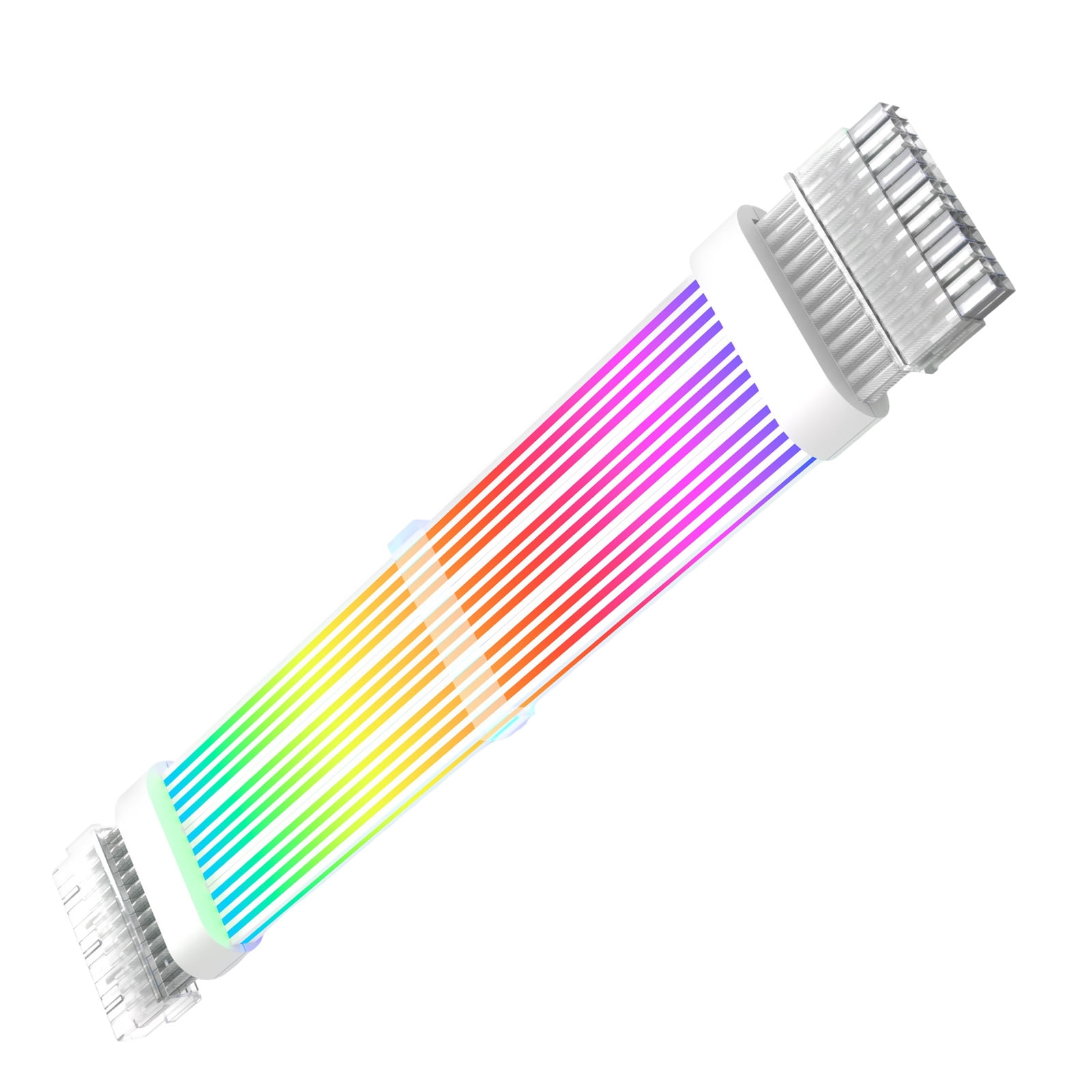 Addressable ARGB 24Pin Extension Cable For PC Case,Soft Silicone Panel ...