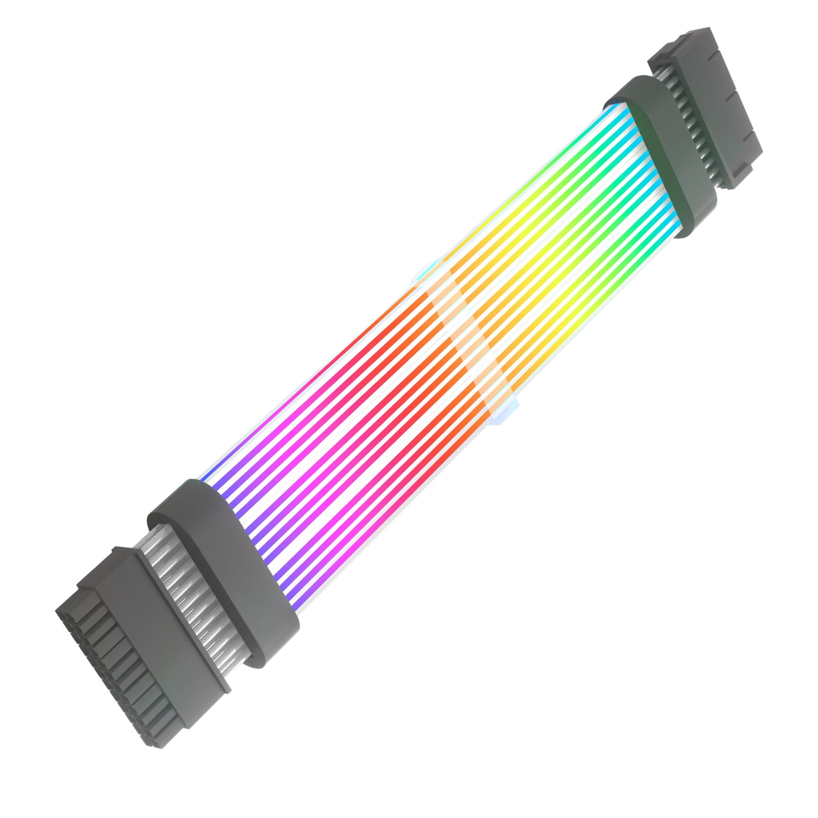 Addressable ARGB 24Pin Extension Cable For PC Case,Soft Silicone Panel ...