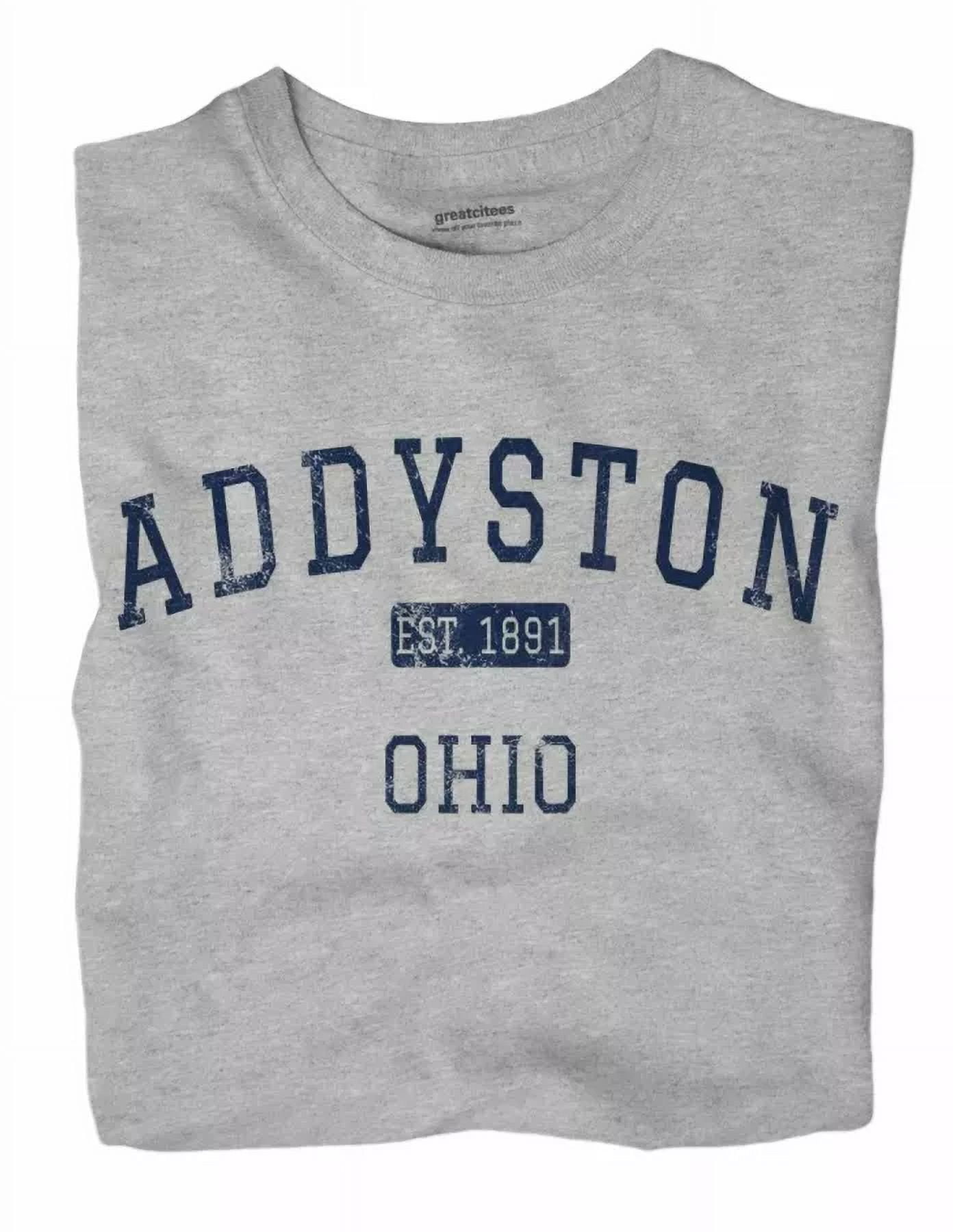 Addyston Ohio OH T-Shirt EST - Walmart.com