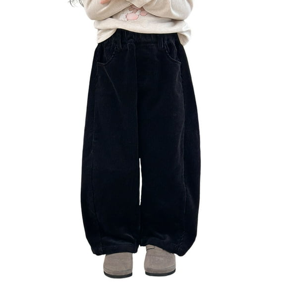 Adeawade Boy Pants Corduroy Pants Loose Fit Kids Trousers Fine Texture ...