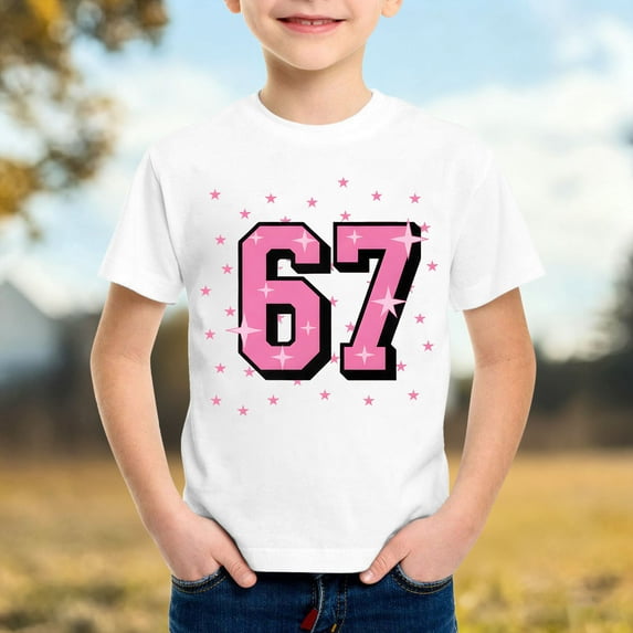 Adeawade Boy Tops Short Sleeve Tee Graphic Blouse Shirt Ice Print ...