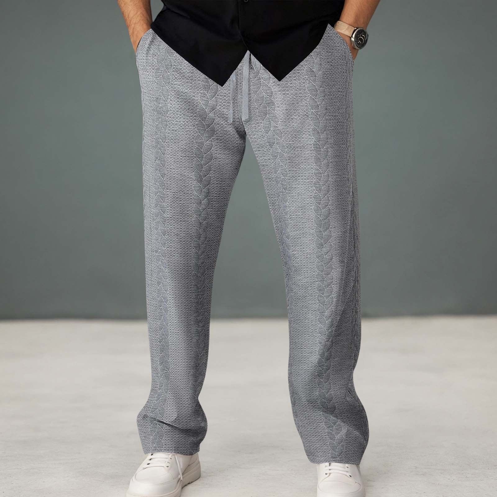 Adeawade Casual Pants For Mens Slim Leg Sweatpants Autumn Outdoor Loose ...