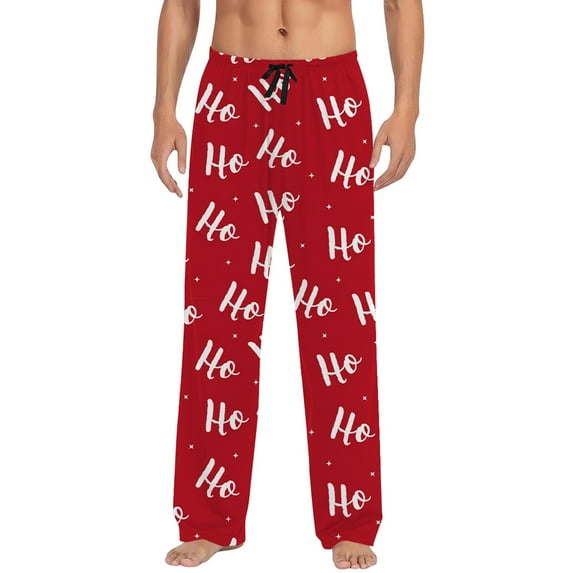Adeawade Christmas Pajama Pants Mens Xmas Pajama With Drawstring And ...