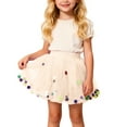 Adeawade Girl Spring Dress 4-5 Years Layered Tutu Skirt Sparkling ...
