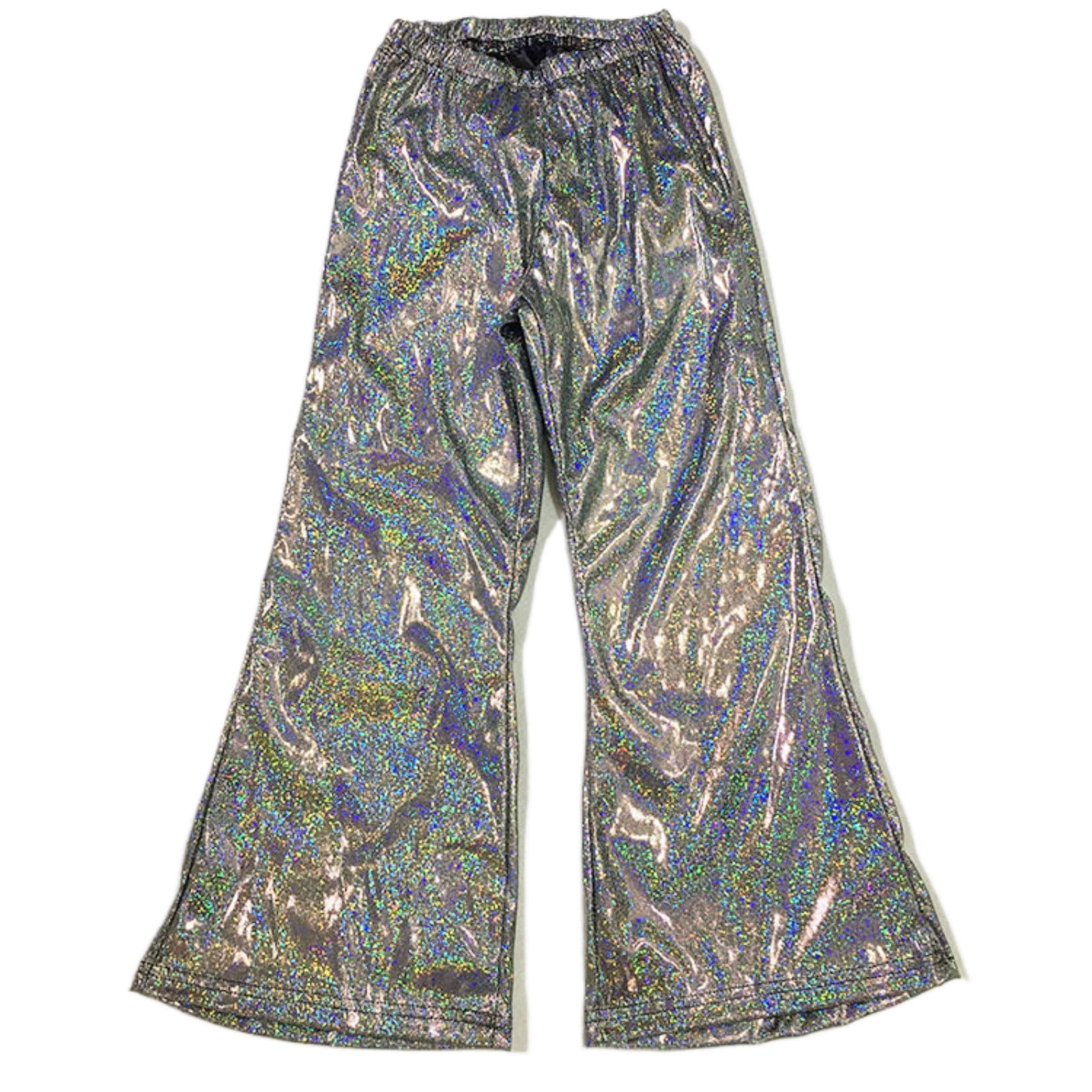 Adeawade Girls Pants Glitter Bottom Pants Stage Performance Pant Tail ...