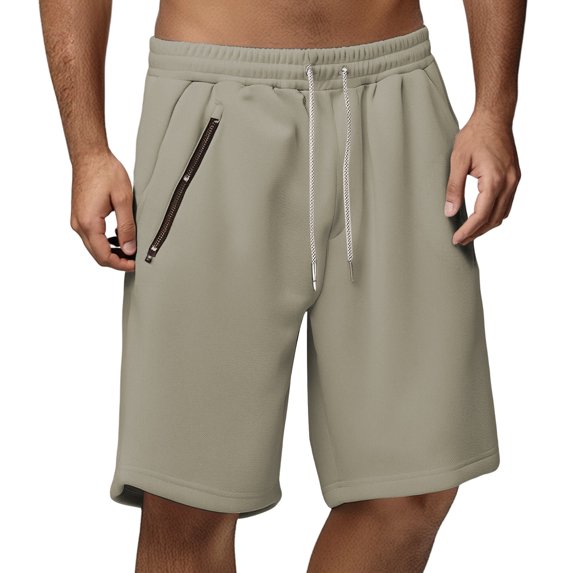 Adeawade Men Summer Elastic Waist Sport Shorts With Loose Pocket ...