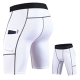 Adeawade Mens Sports Fitness Quick Drying Training Tight Pocket ...