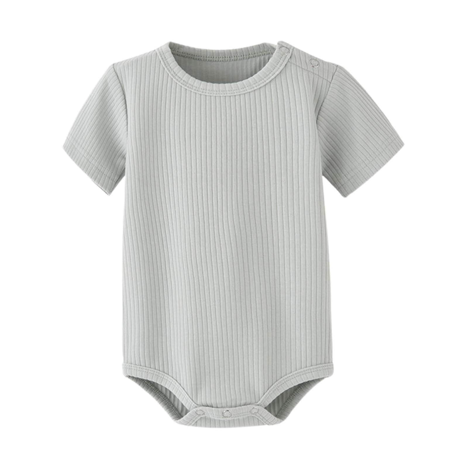 Adeawade Onesies For Boys 3-6 Months Baby Bodysuits Short Sleeve Romper ...