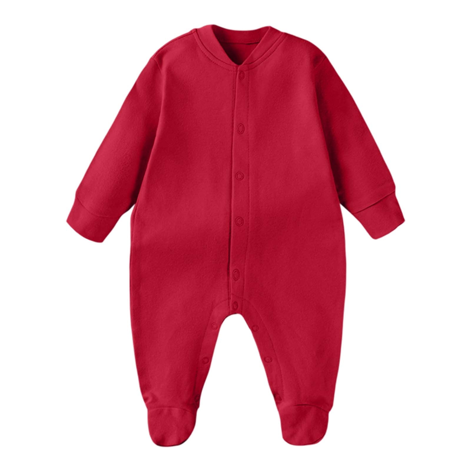 Adeawade Onesies For Boys 3-6 Months Round neck Long Sleeve Bodysuit ...