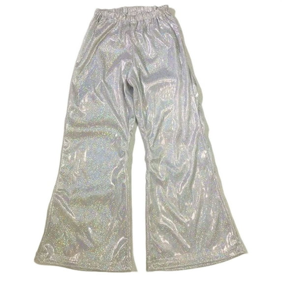 Adeawade Pants For Teen Girls Glitter Bottom Pants Stage Performance ...
