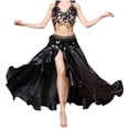 Adeawade Summer Dresses For Women Sleeveless Round Neck Belly Dance ...